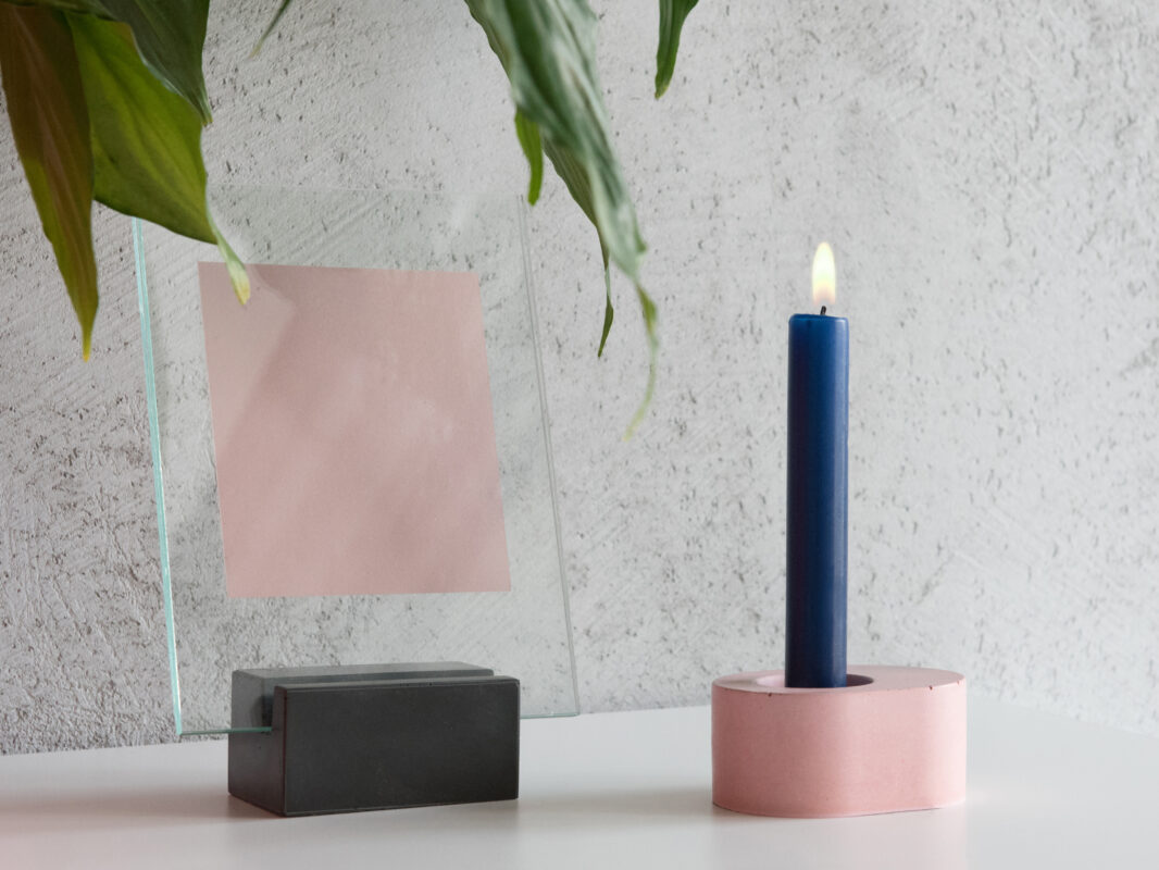 CUBO Concrete Picture Frame / Big » AB Concrete Design and Business Gifts