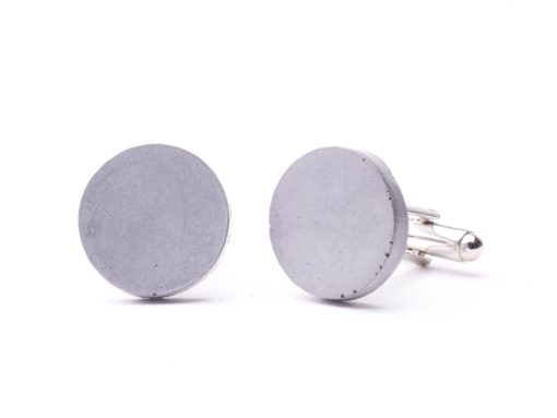 Custom Made Concrete Cufflinks » AB Concrete Design and Business Gifts